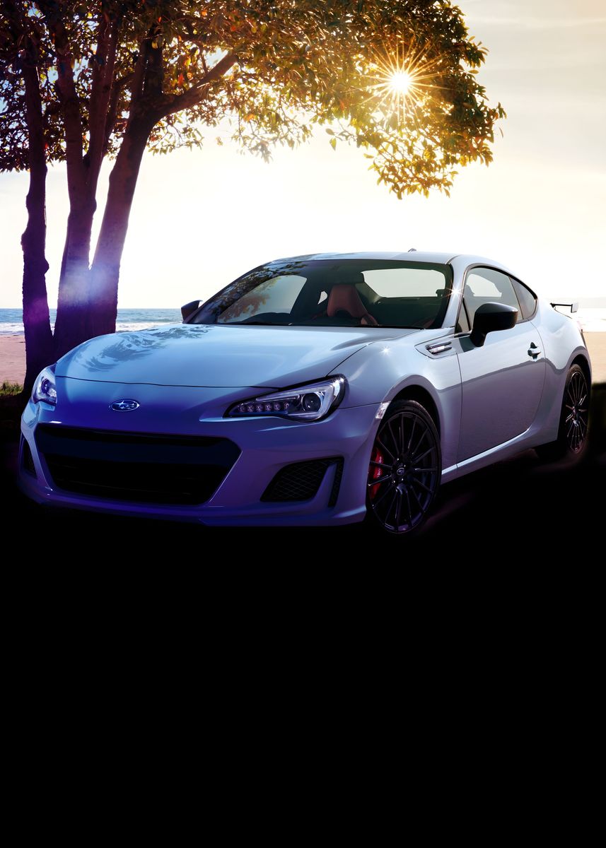 'subaru' Poster, picture, metal print, paint by Recca | Displate