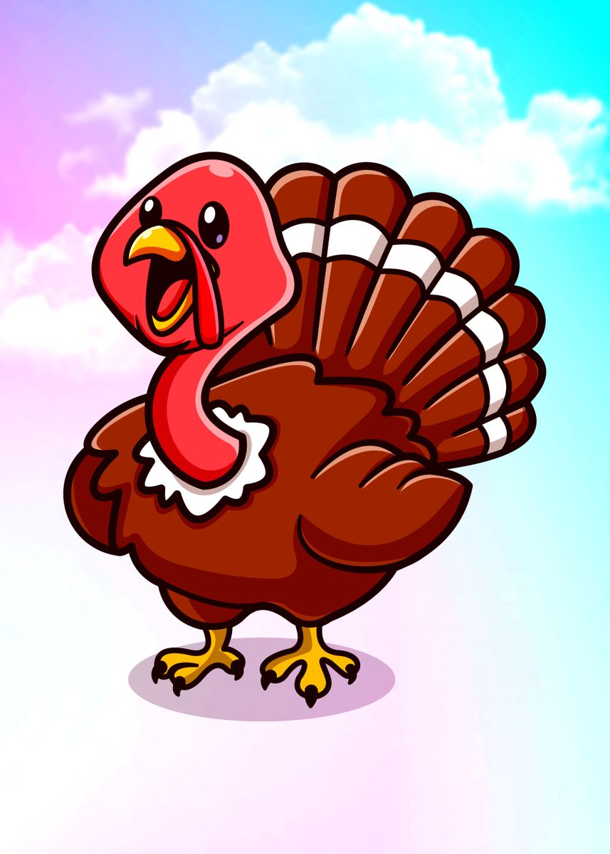 'Turkey' Poster, picture, metal print, paint by khoa doan | Displate