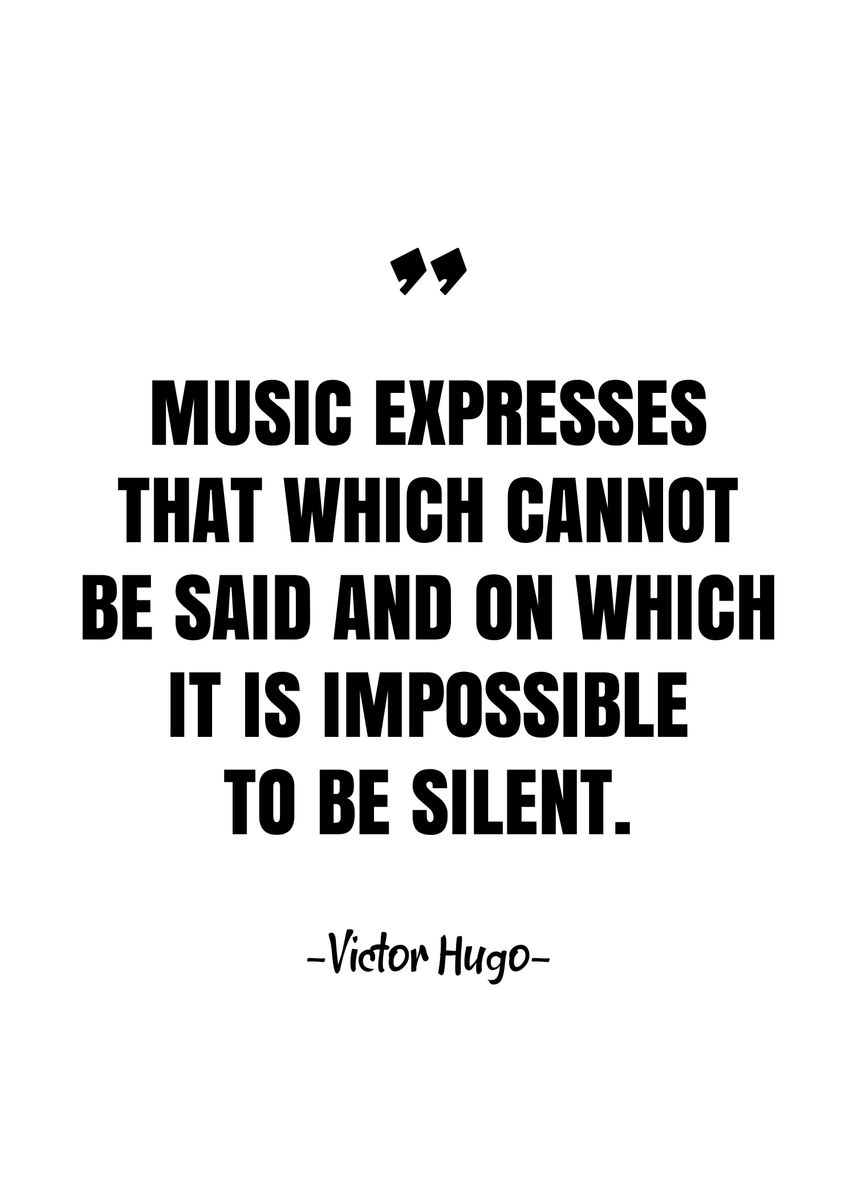 'Victor Hugo Quotes ' Poster, picture, metal print, paint by LANZZ ...