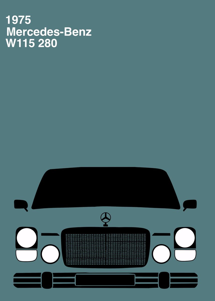 'Car' Poster, picture, metal print, paint by lisa fit | Displate