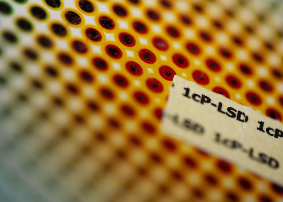 'Self made lsd papers macro' Poster by BakalaeroZz Photography | Displate