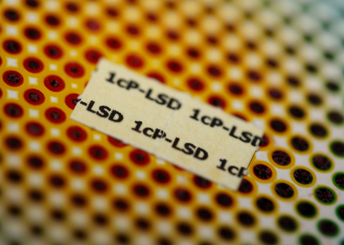 'Self made lsd papers macro' Poster by BakalaeroZz Photography | Displate