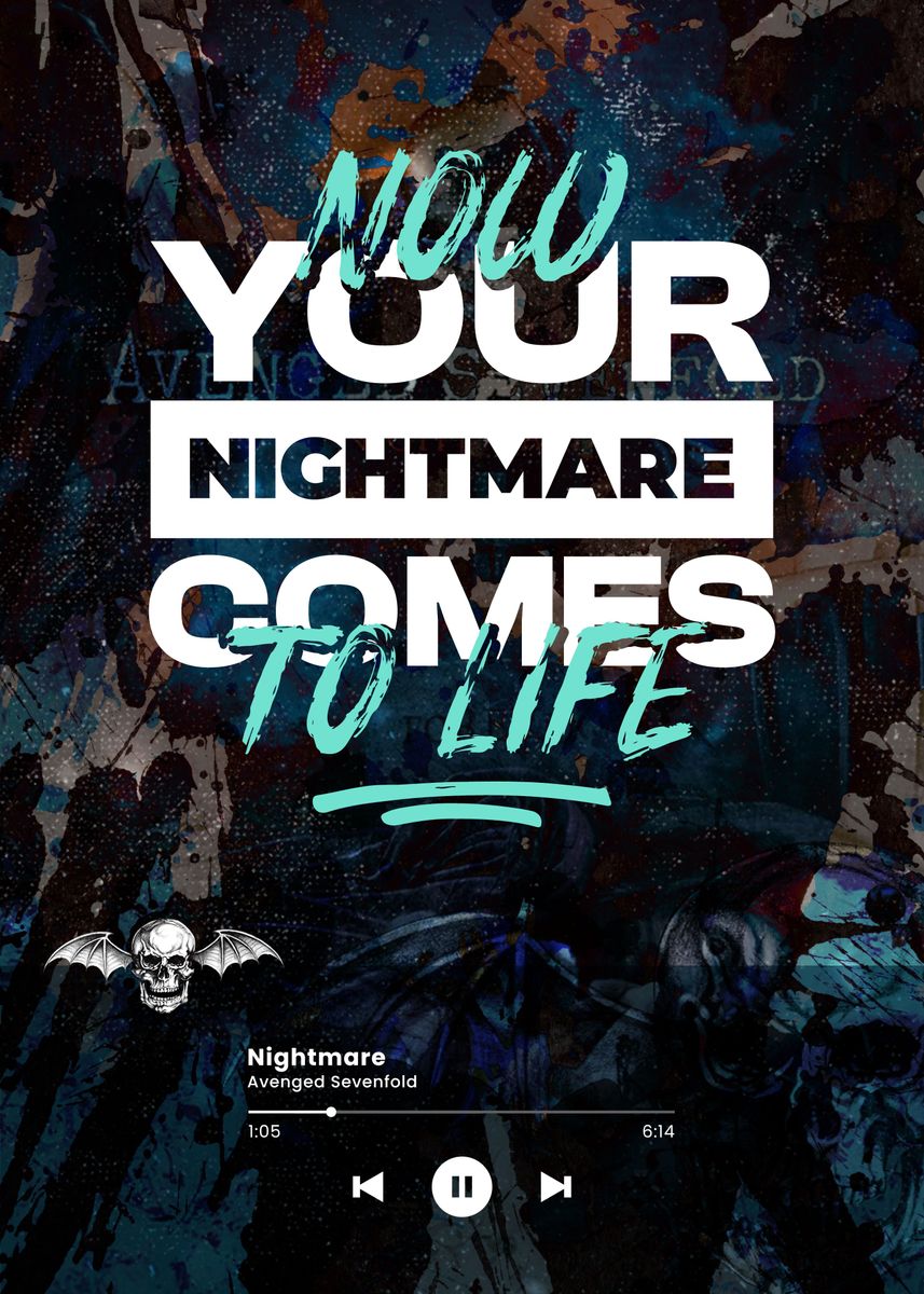 'Avenged Sevenfold' Poster, picture, metal print, paint by Fergy Izvan ...