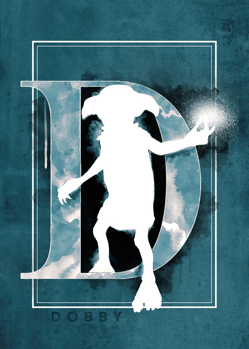 'Dobby's Magic' Poster, picture, metal print, paint by Wizarding World ...