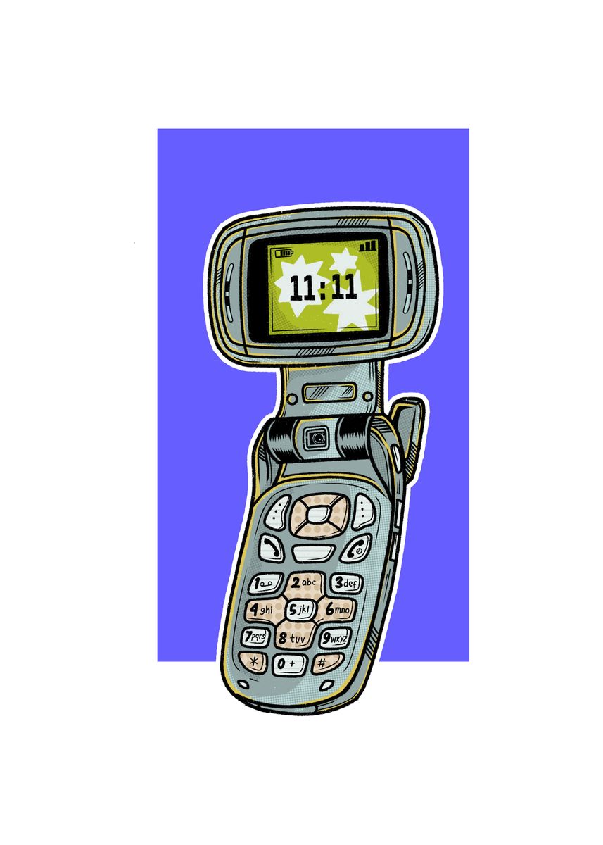 'Old Phone Call' Poster, picture, metal print, paint by Mohammad Toha ...