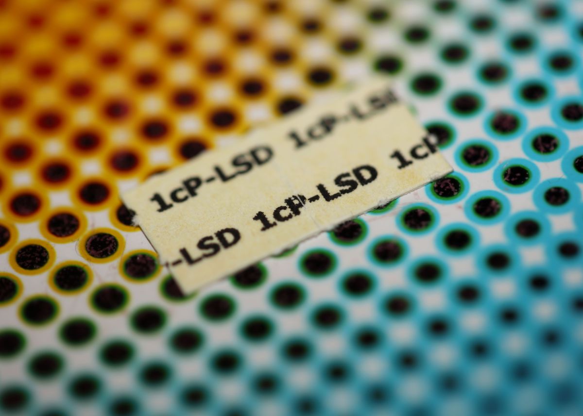 'Self made lsd papers macro' Poster by BakalaeroZz Photography | Displate