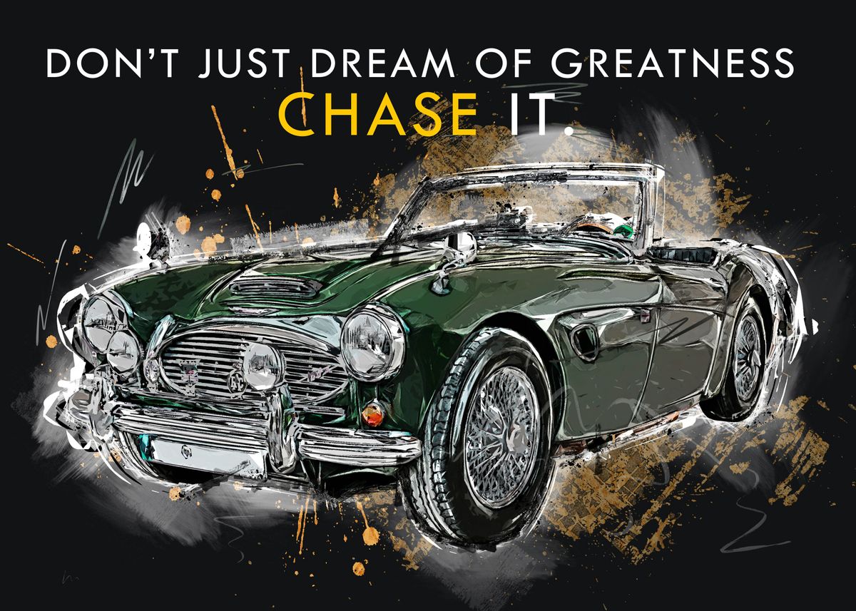 'Motivation Chase' Poster by Anderson Felix | Displate