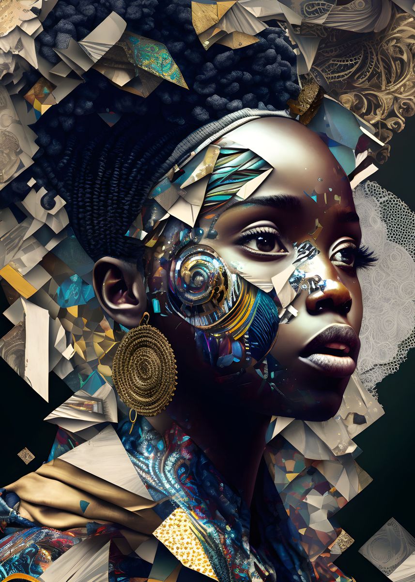 'Cultural Portrait Zambia' Poster by Jai Kingsdale | Displate