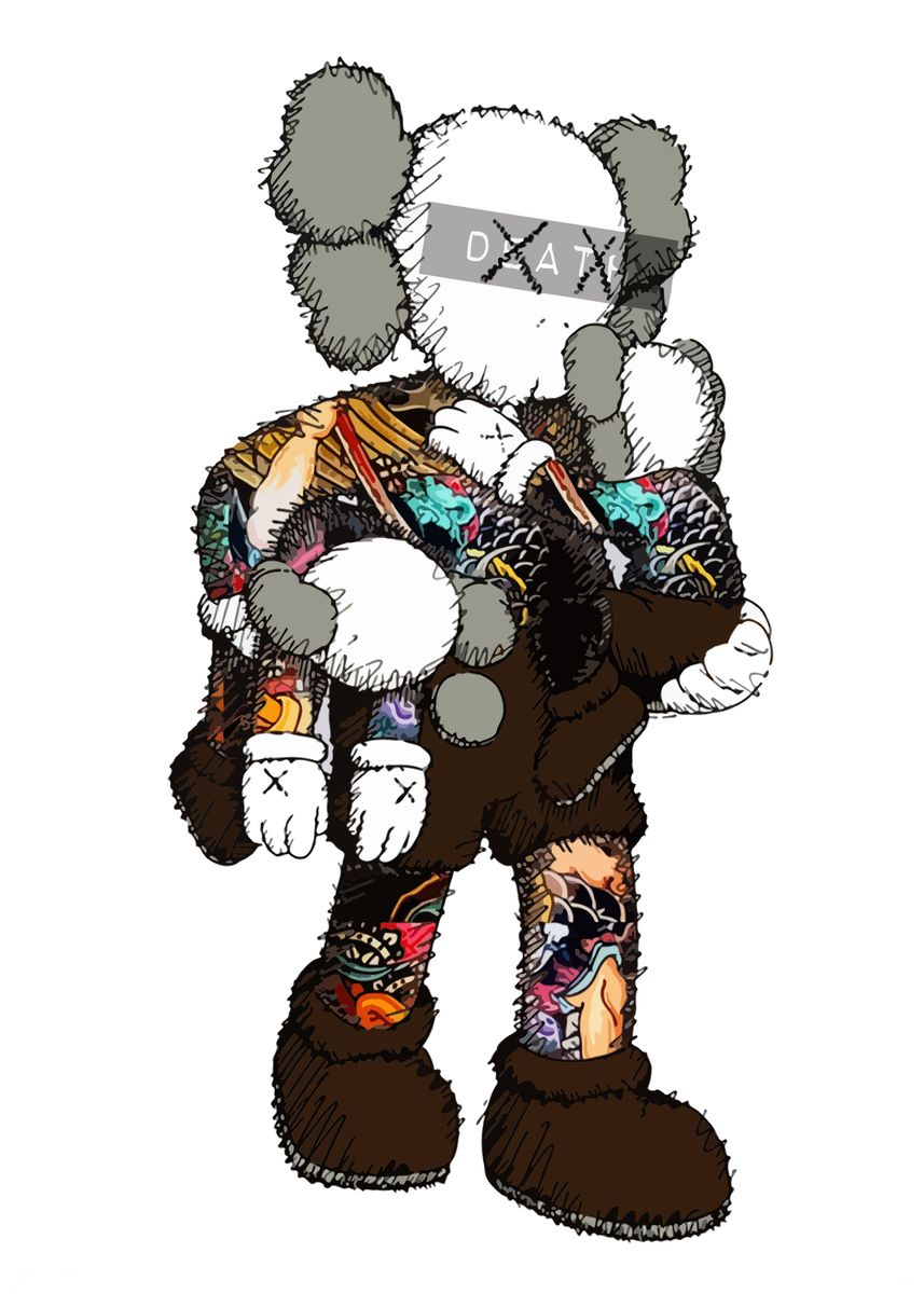 'Hypebeast Kaw' Poster, picture, metal print, paint by Wall Art | Displate