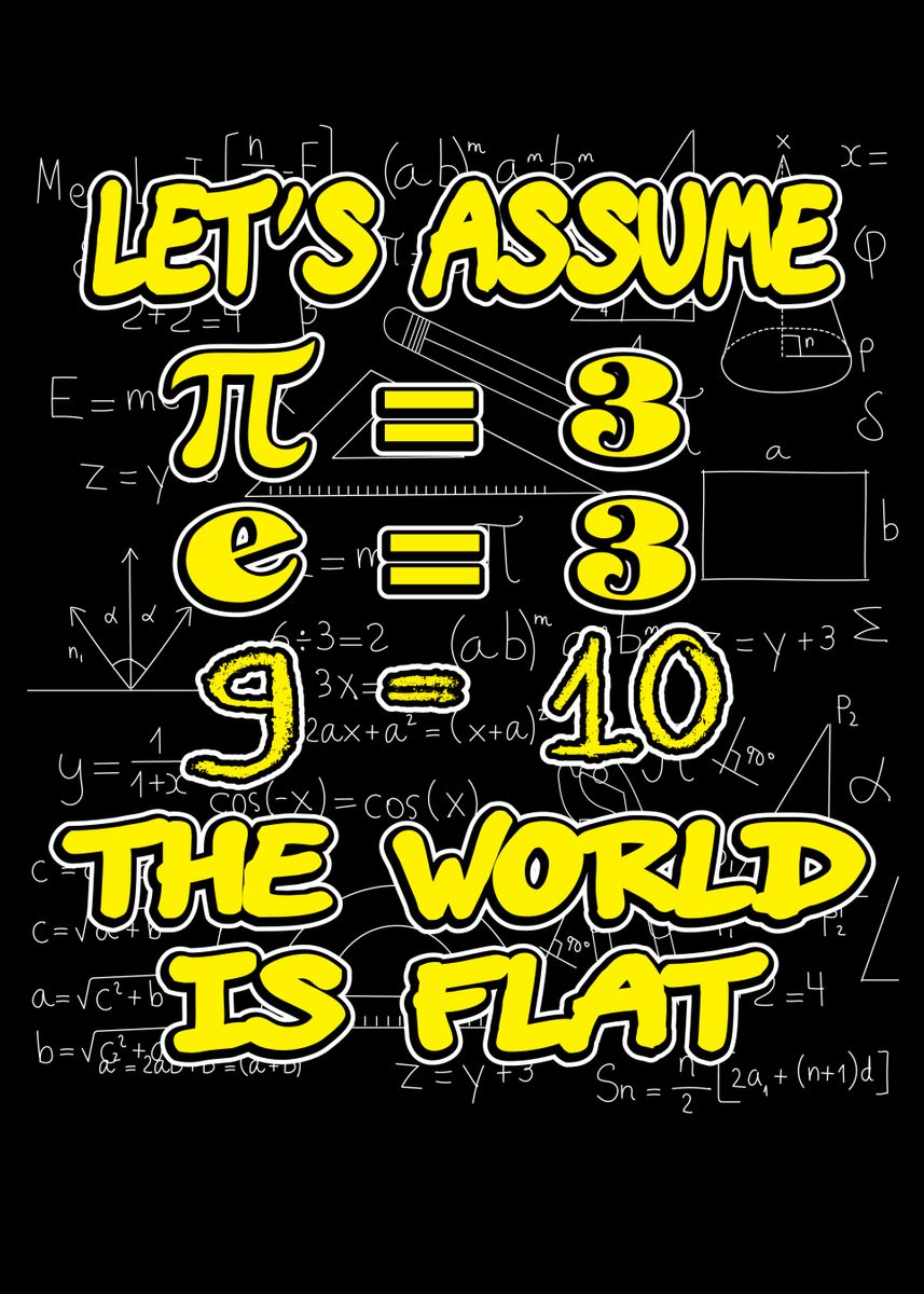 'Funny Engineer Math Gift ' Poster, picture, metal print, paint by ...