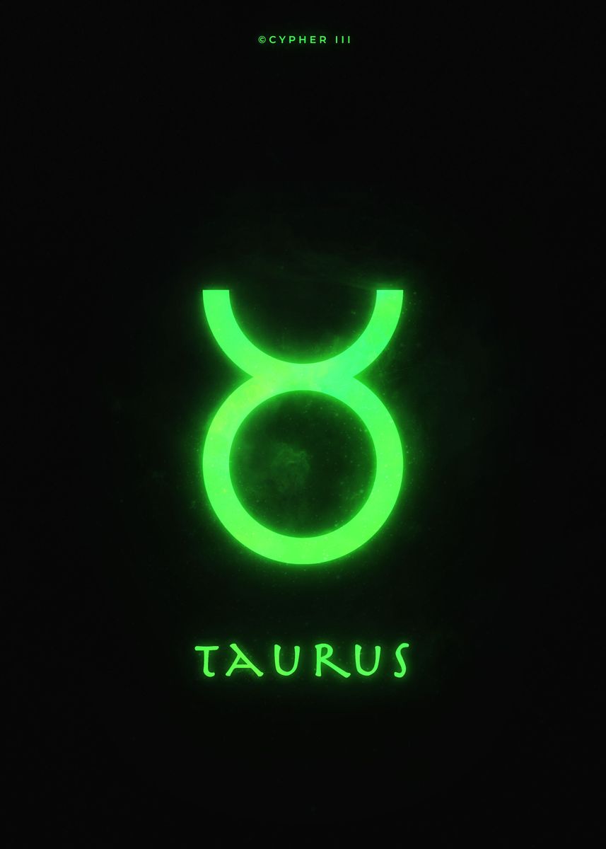 'Taurus' Poster by cypher the third | Displate