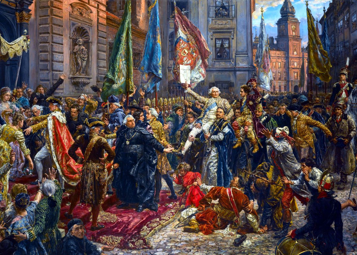 'Constitution of 3 May 1791' Poster by ViktorDesigns | Displate