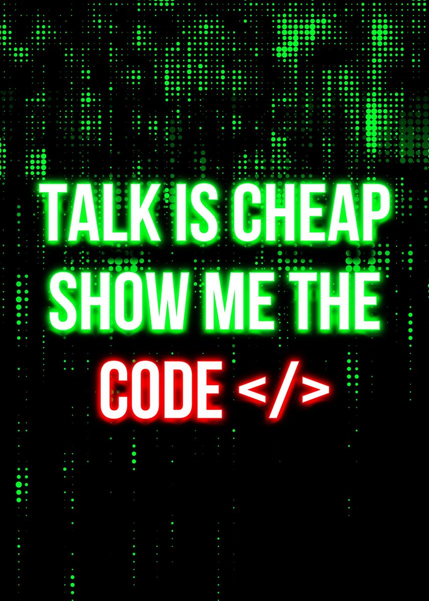'Programmer Coding Quote' Poster by Misbahul Munir | Displate