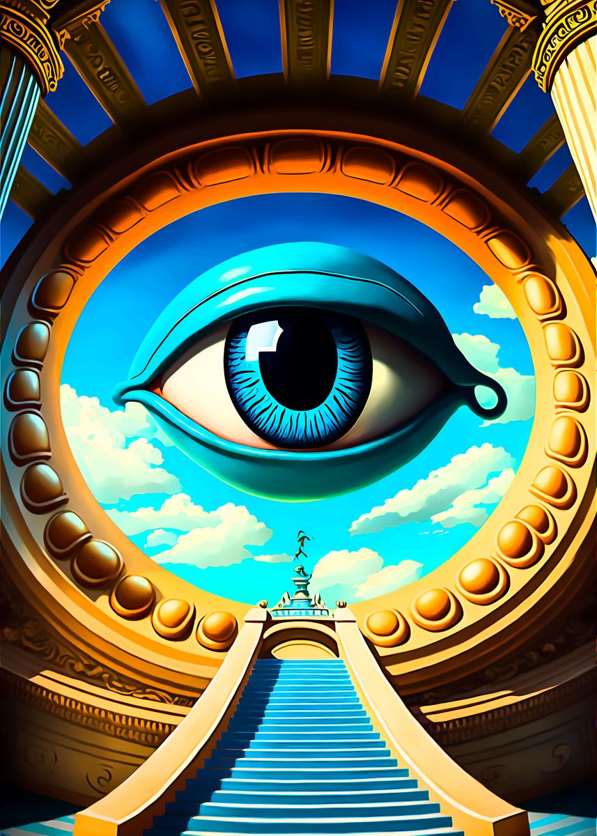 'Eye' Poster by tona Billi | Displate