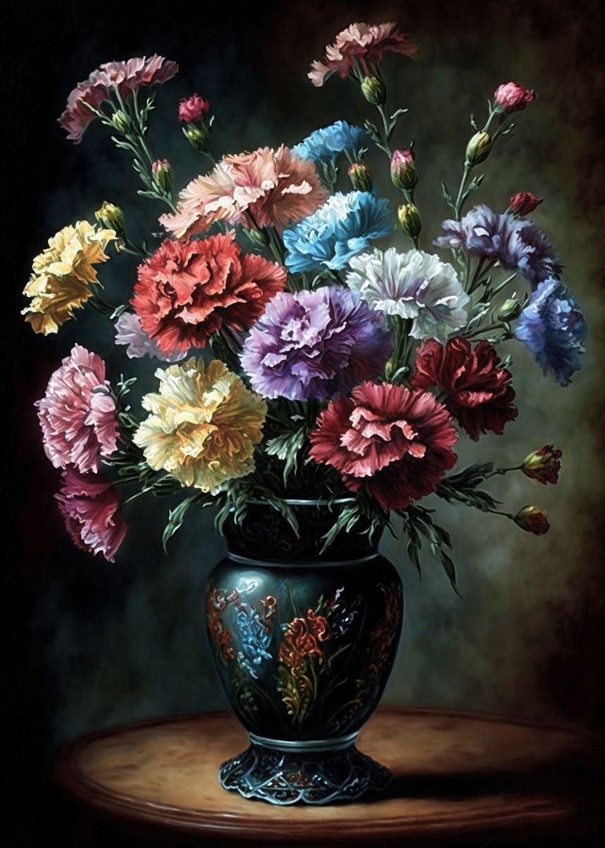 'Botanical Bliss' Poster, picture, metal print, paint by Steel Canvas ...