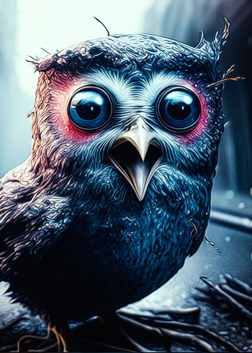 'Owl' Poster by minh doan | Displate