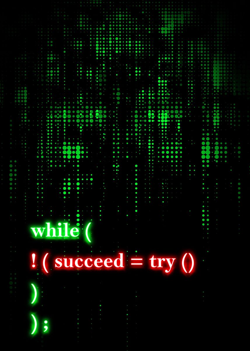 'Programmer Coding Quote' Poster, picture, metal print, paint by ...