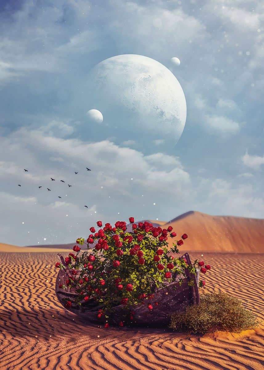 'Eternal' Poster, picture, metal print, paint by sb editing | Displate