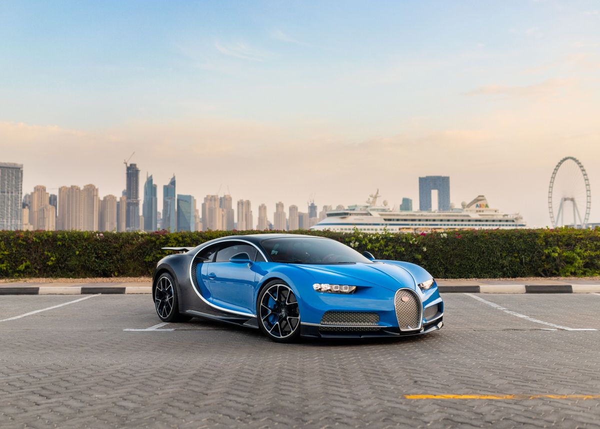 'Bugatti Chiron' Poster by Supri GTR | Displate