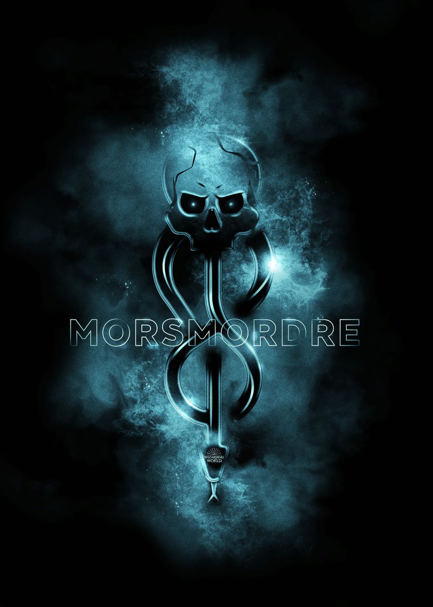 'Morsmordre' Poster, picture, metal print, paint by Wizarding World ...