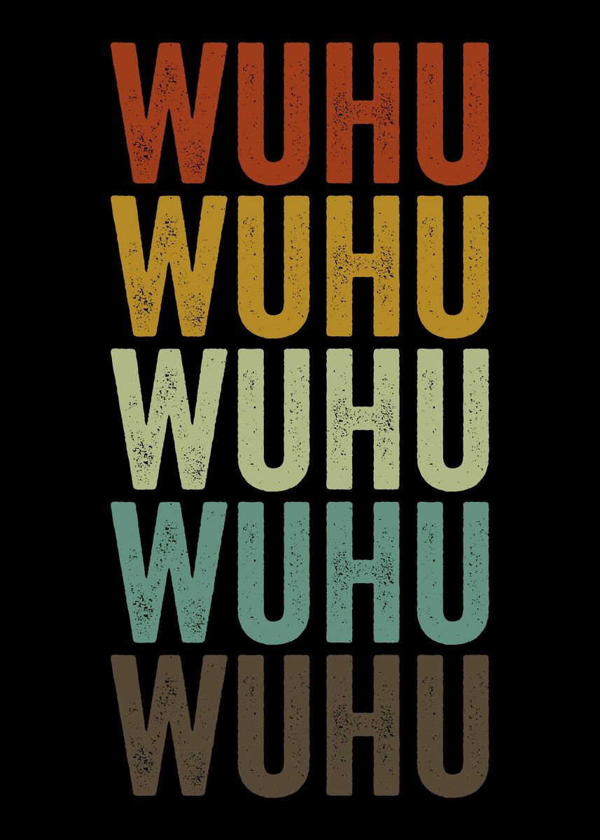 'Wuhu China Retro Vintage' Poster, picture, metal print, paint by ...