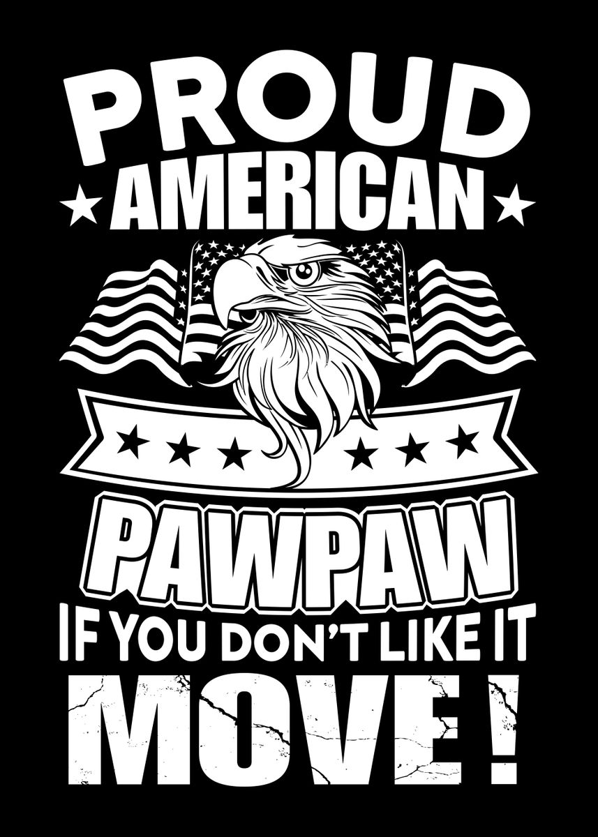 'Proud American' Poster, picture, metal print, paint by crbn design ...