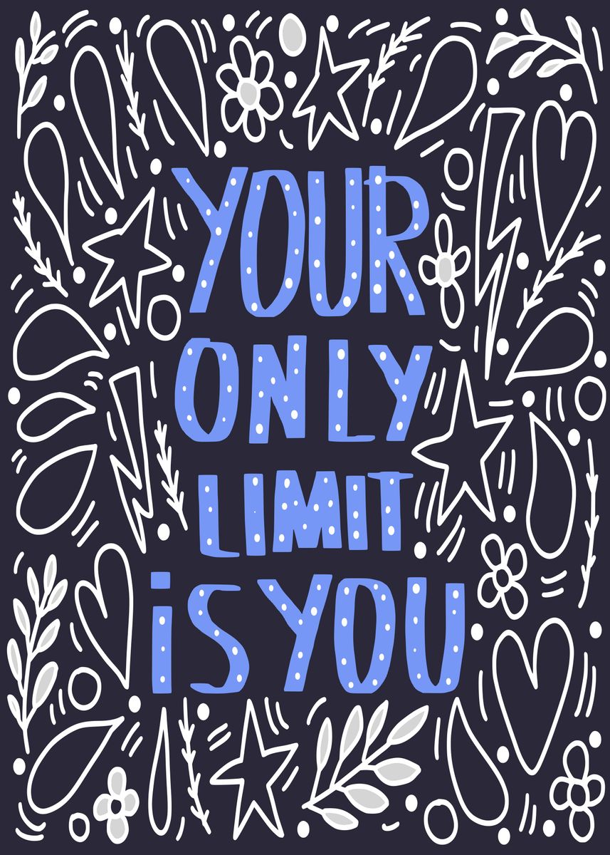 'Motivational Quote' Poster, picture, metal print, paint by Fateh ...