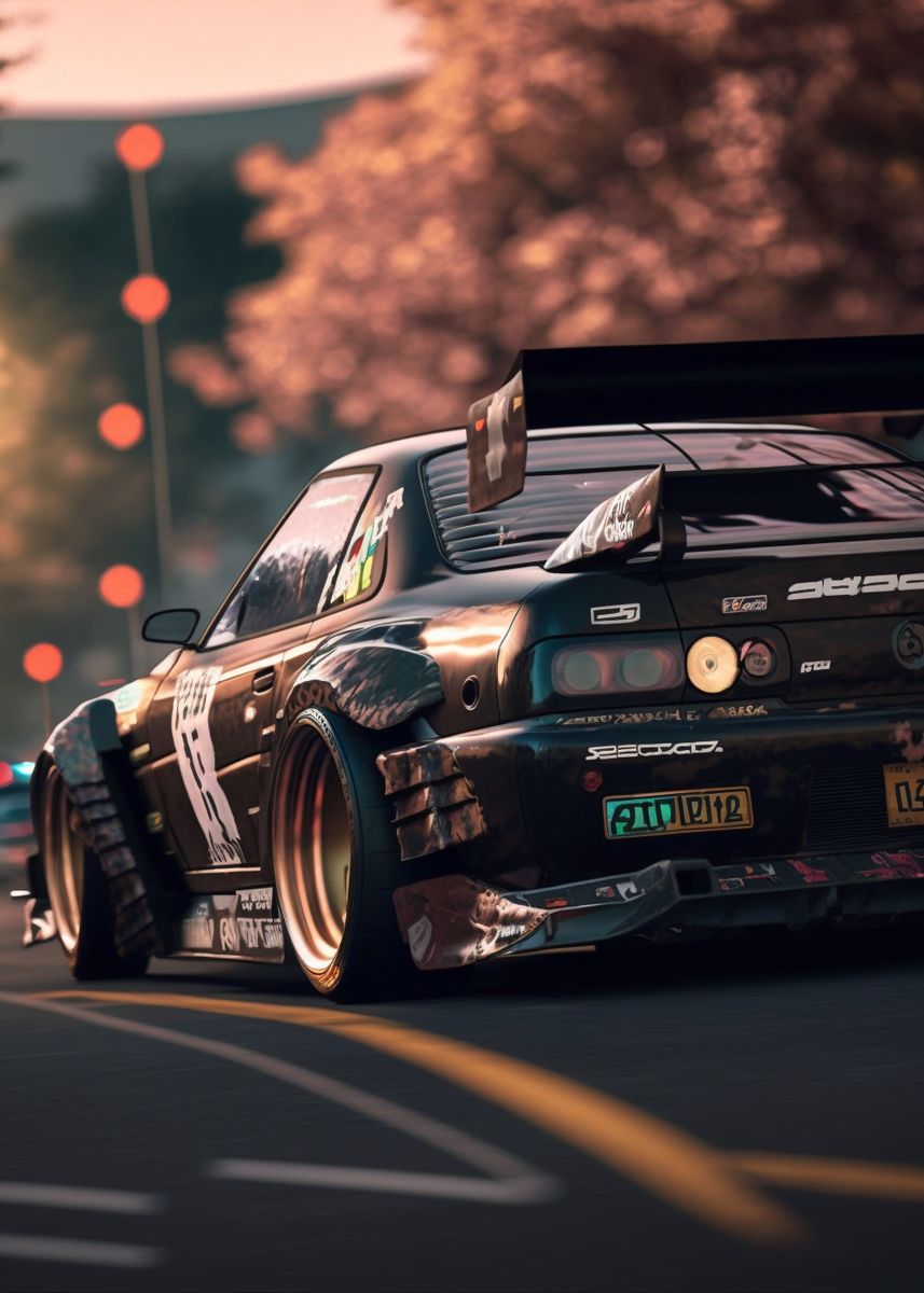 'JDM Car' Poster, picture, metal print, paint by Mesh | Displate