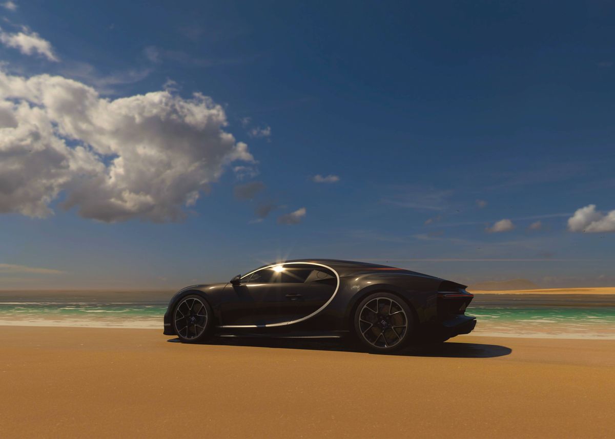 'Bugatti Chiron' Poster by Supri GTR | Displate