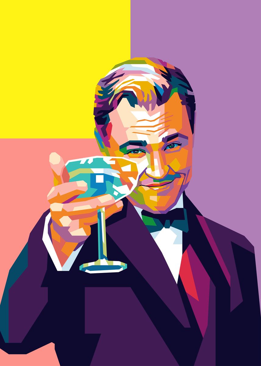 'Leonardo De Caprio Meme' Poster by Muifatin | Displate