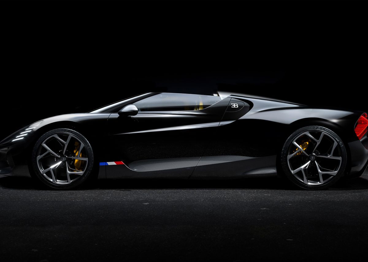 'bugatti mistral' Poster by Auto Maniac | Displate