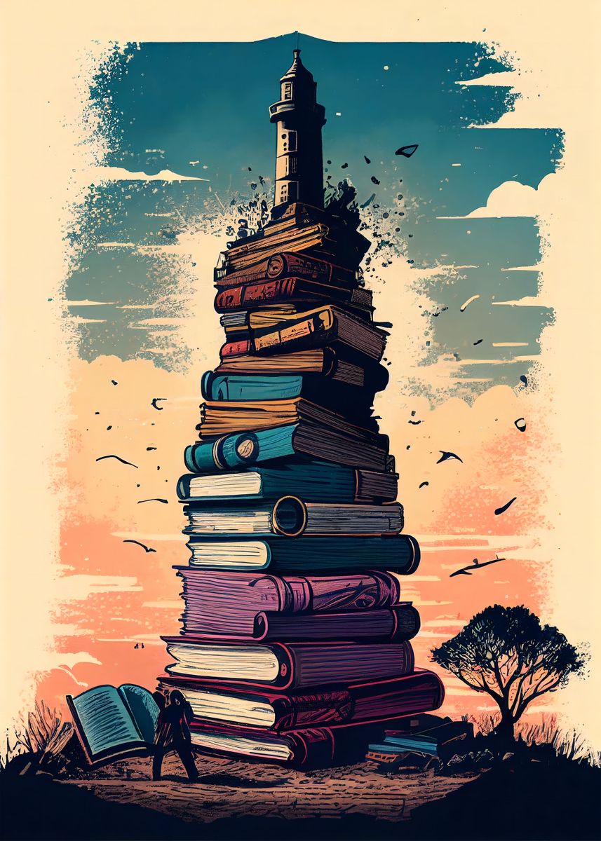 'Adventure in a book' Poster by DB P | Displate