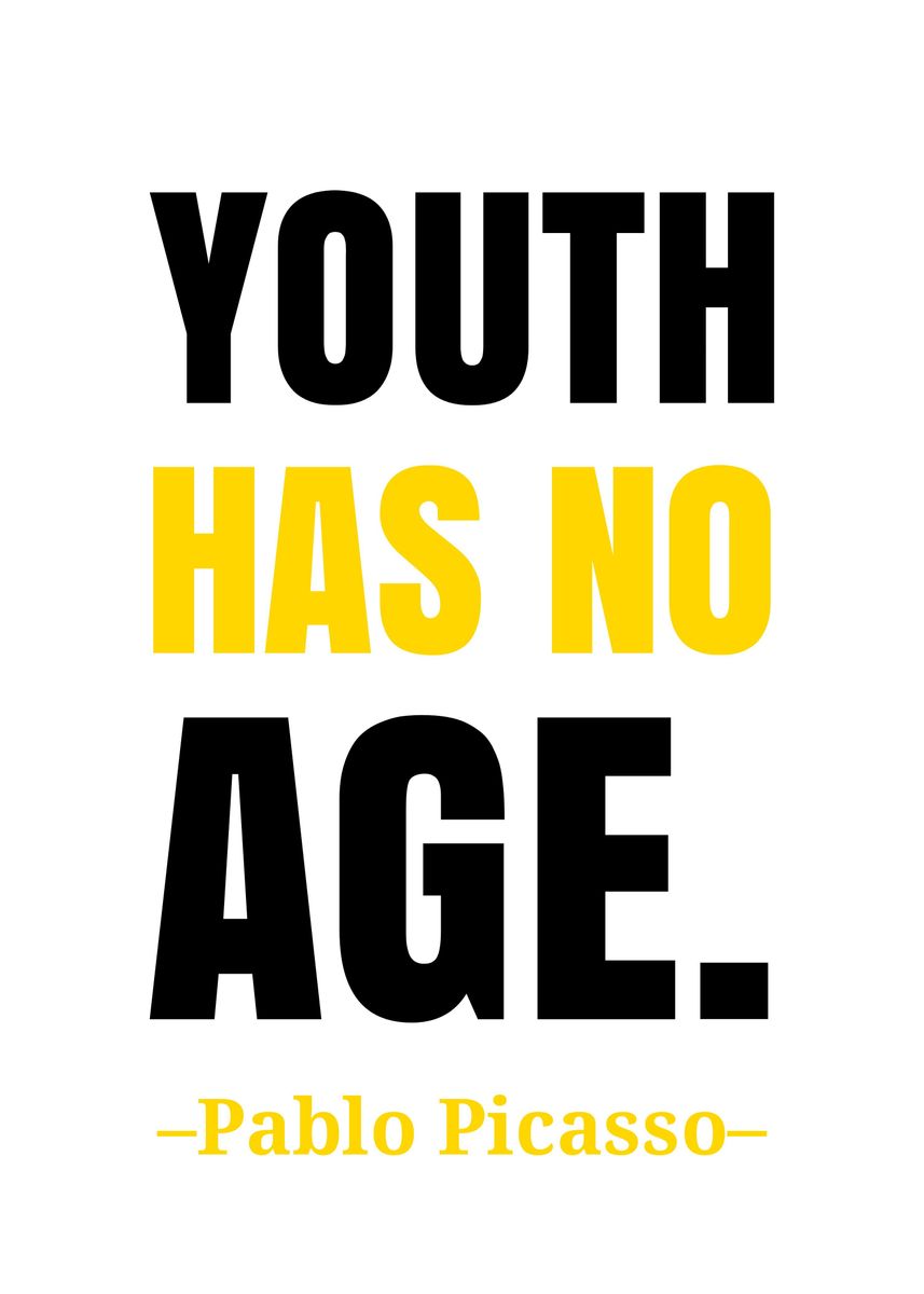 'Pablo Picasso quote' Poster, picture, metal print, paint by Gembull ...