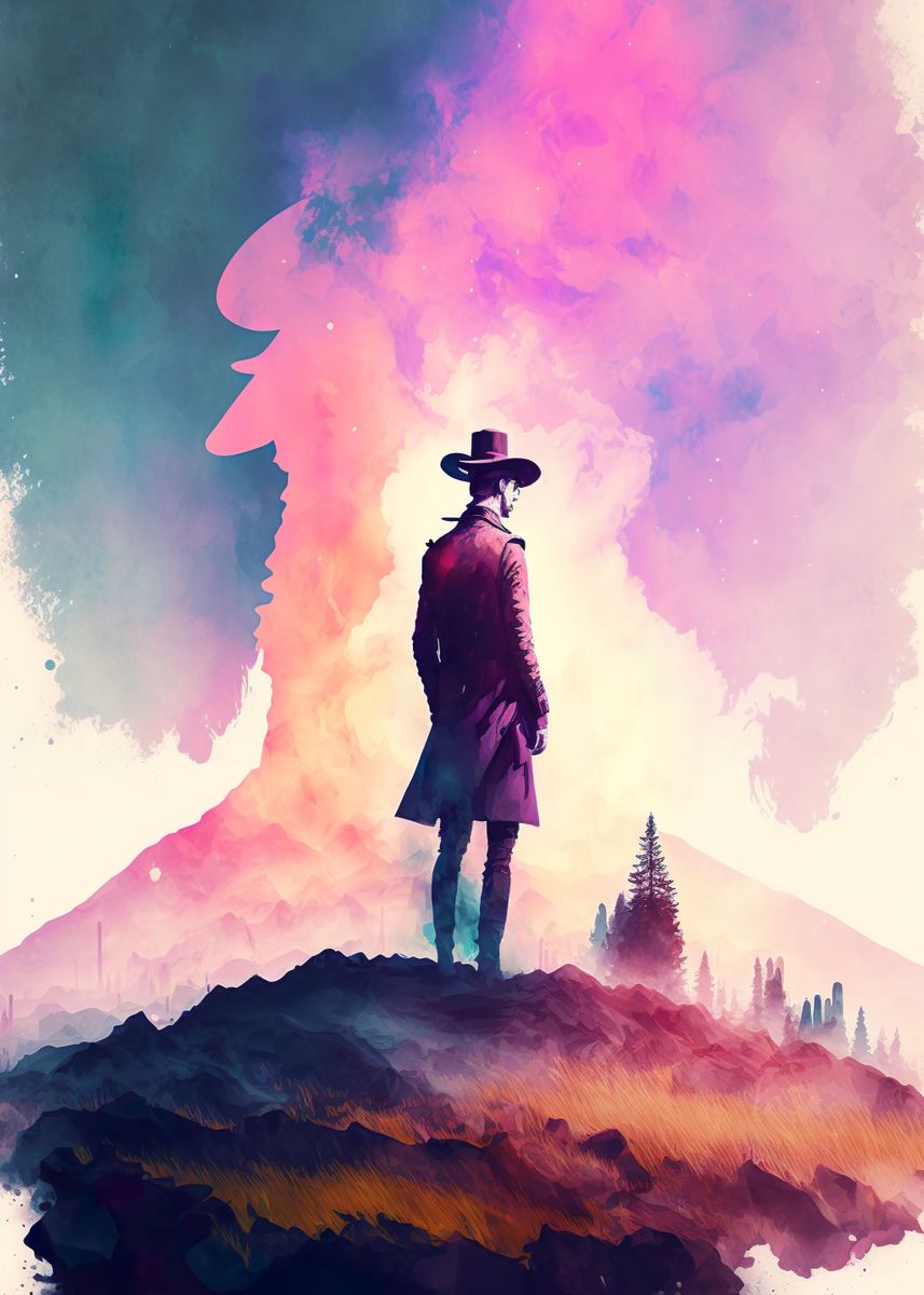 'Sunset Sentiment' Poster, picture, metal print, paint by Quasarai ...