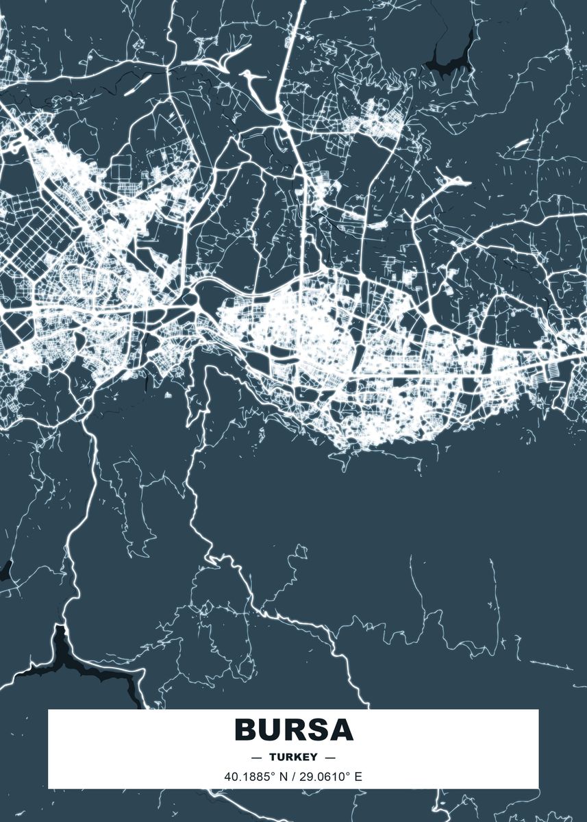 'Bursa' Poster by Bo Kev | Displate