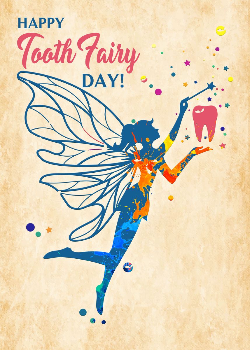 'Tooth Fairy Dental' Poster, picture, metal print, paint by Urrutia ...