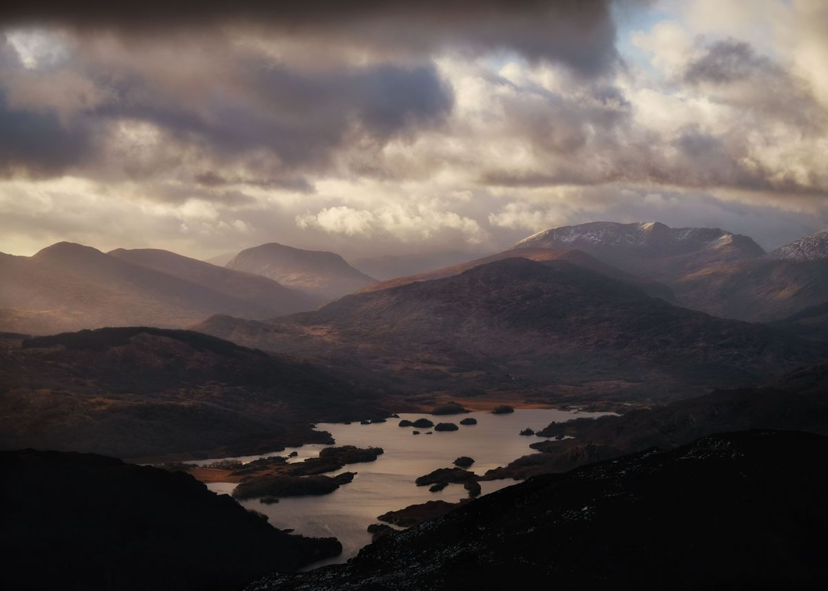 'Spectacular mountains' Poster by Kanstantsin Markevich | Displate