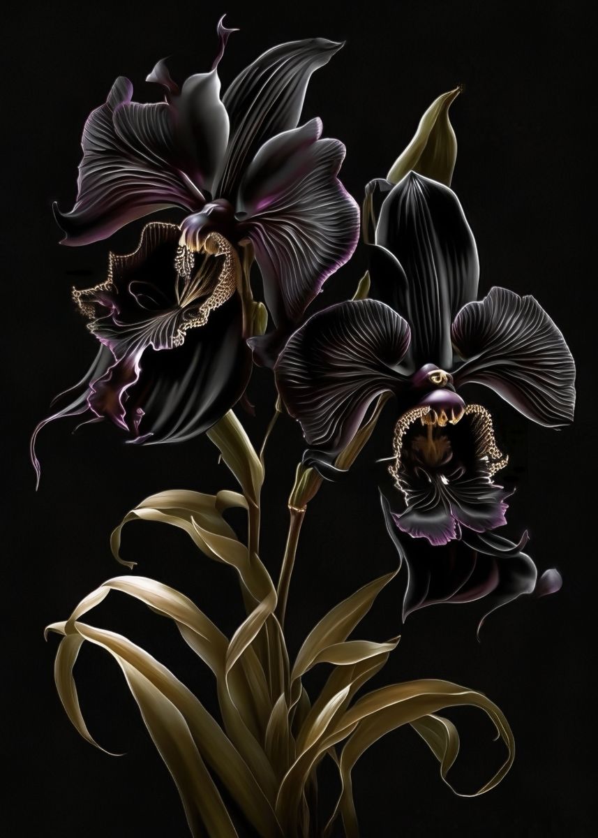 'Botanical Bliss' Poster, picture, metal print, paint by Steel Canvas ...