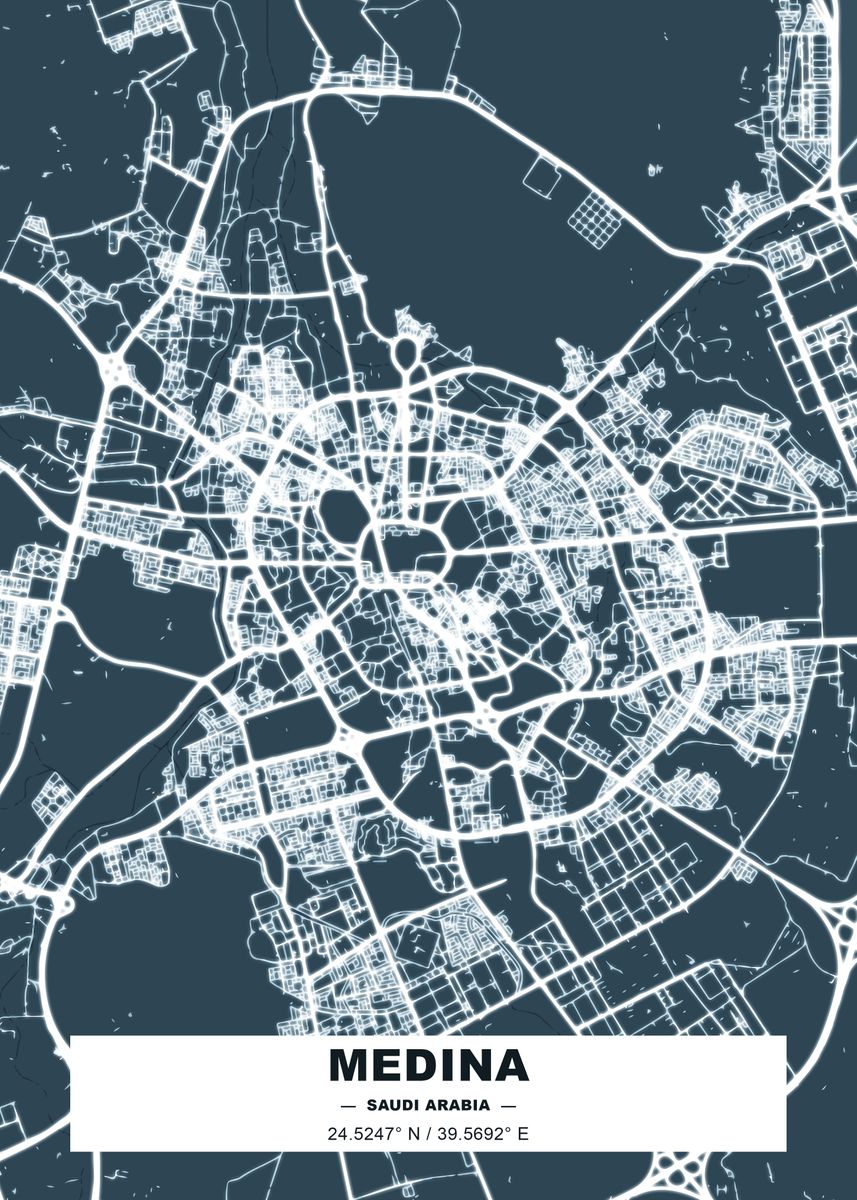 'Medina' Poster, picture, metal print, paint by Bo Kev | Displate