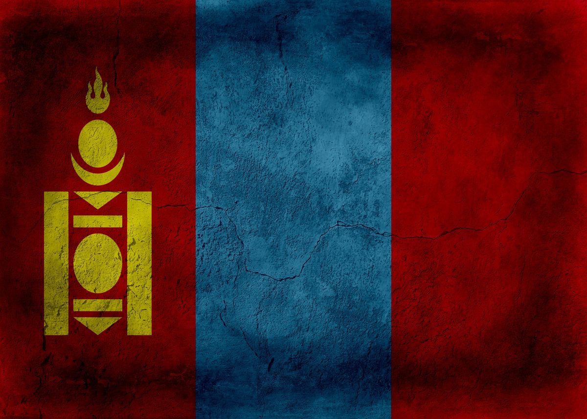 'Mongolia' Poster by Eli Cassin | Displate