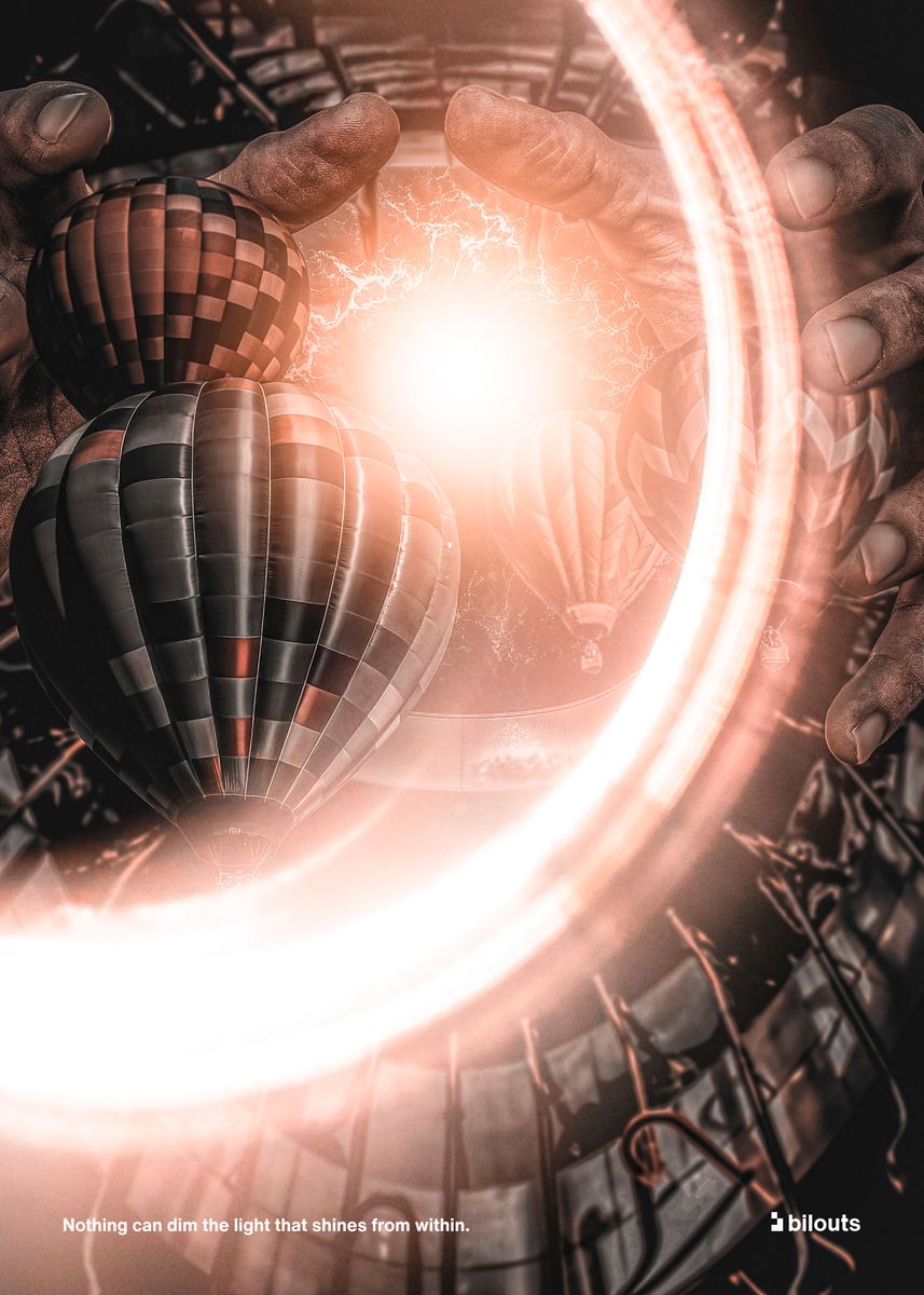 'Light of manipulation' Poster, picture, metal print, paint by bilouts ...