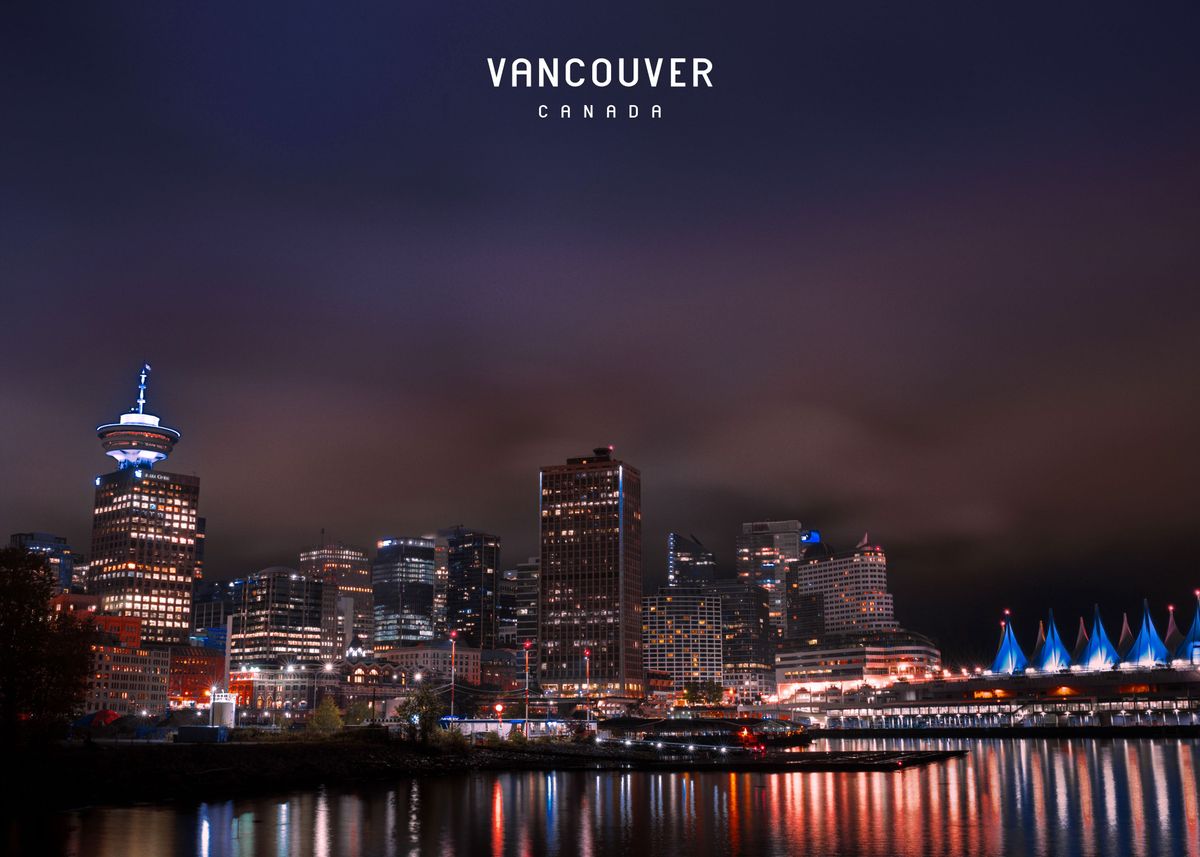 'Vancouver ' Poster by Explore Universe | Displate