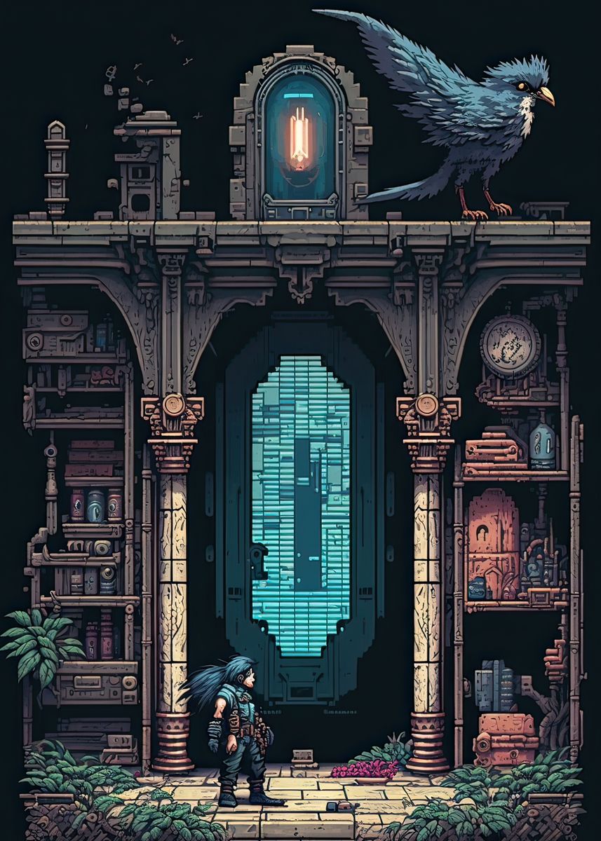 'classic game' Poster, picture, metal print, paint by graficart | Displate