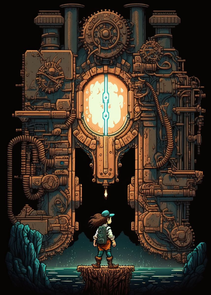 'classic game' Poster, picture, metal print, paint by graficart | Displate
