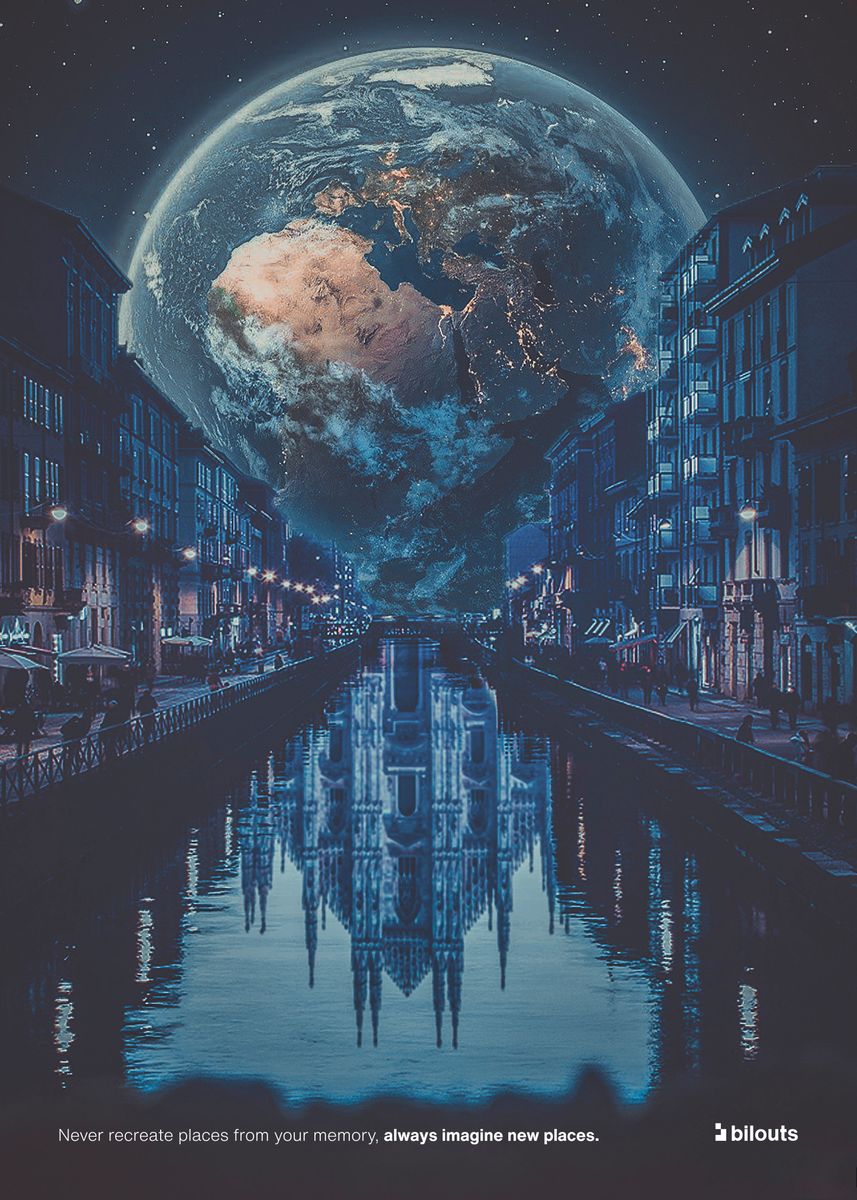 'Inception' Poster, picture, metal print, paint by bilouts | Displate