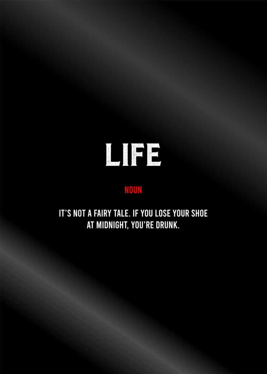 'life' Poster, picture, metal print, paint by The Artnesia Posters ...