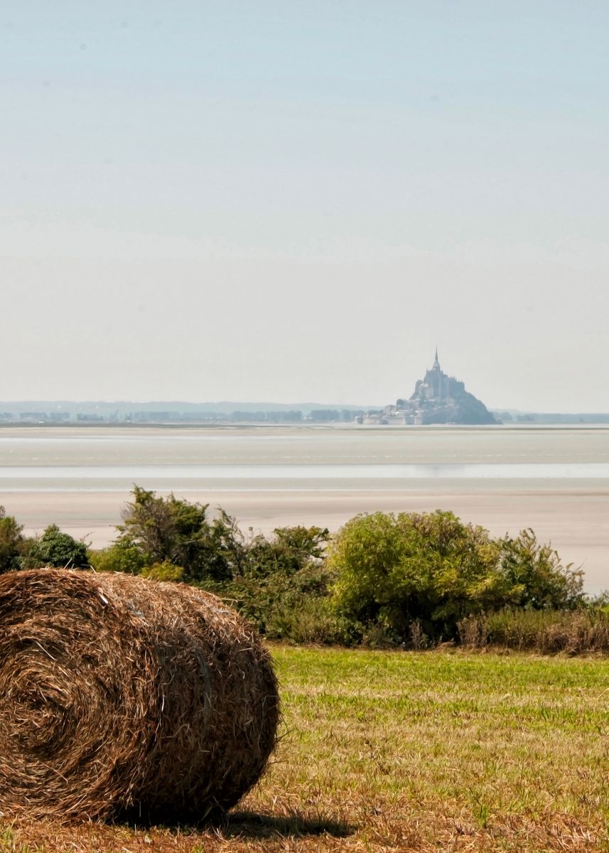 'A stack of hay' Poster, picture, metal print, paint by Gouzel Liddle ...