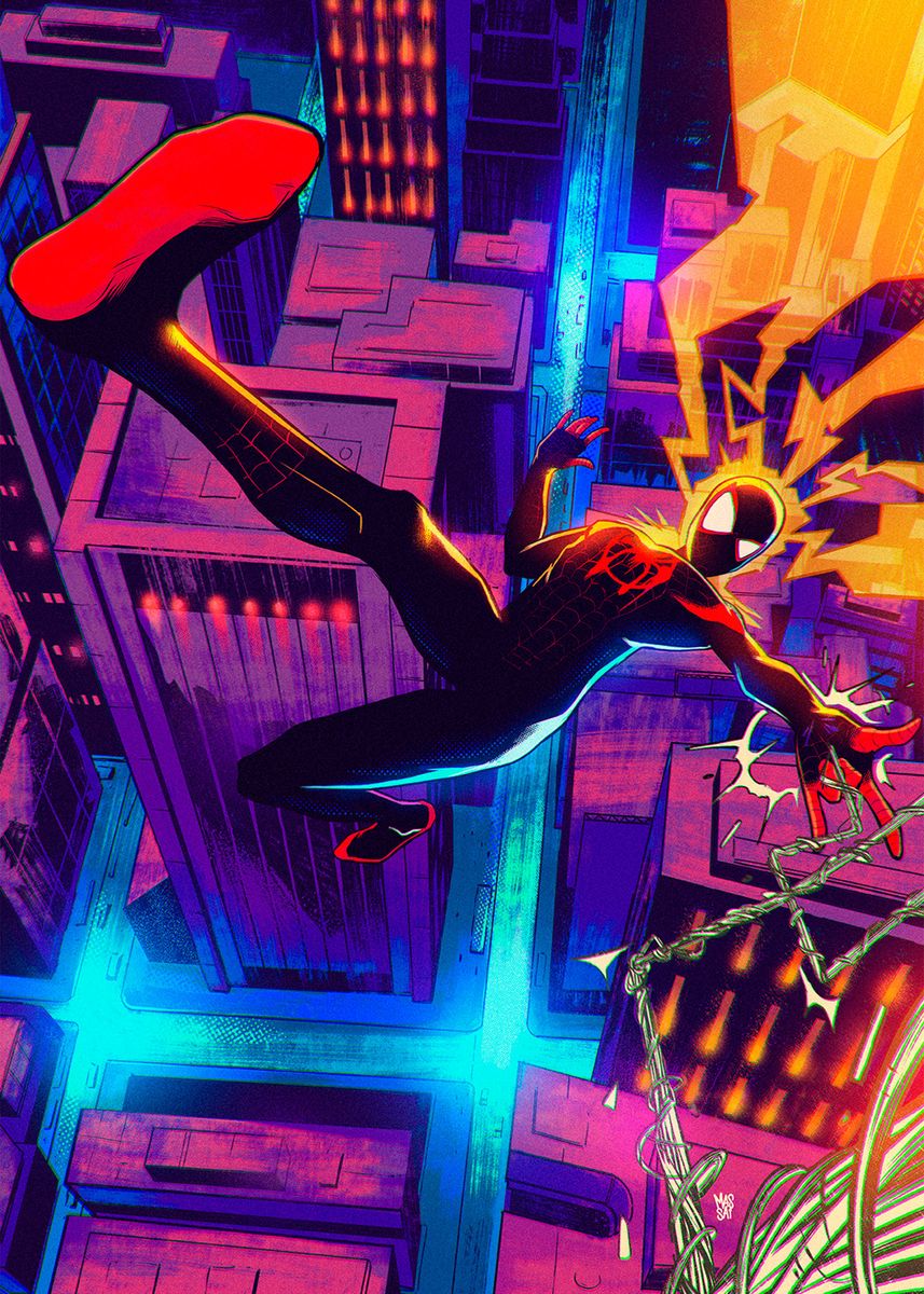 'Miles' Poster, picture, metal print, paint by Massai | Displate