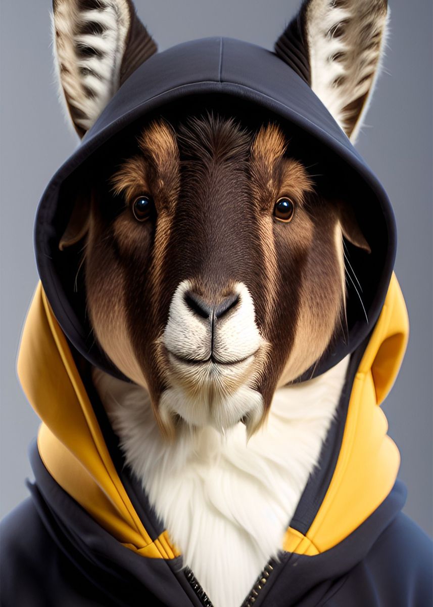 'Goat Animal Posters' Poster by Animal Posters | Displate