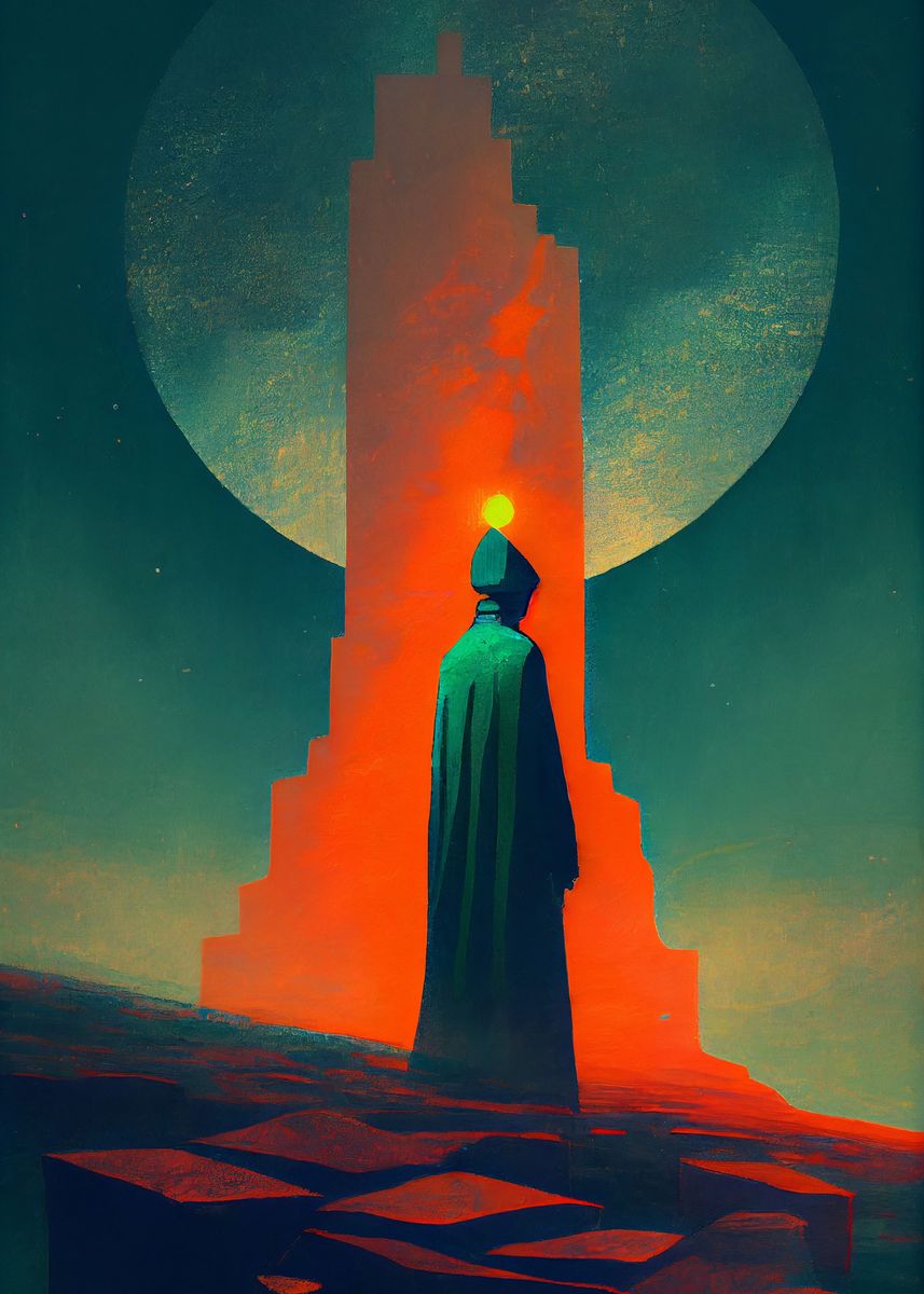 'Door' Poster by Polymath Prints | Displate